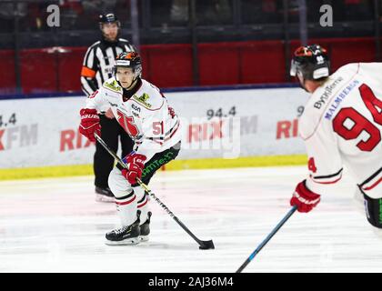 Linkoping, Sweden 20191230 Match between Linköping HC-Örebro HK in SHL ...