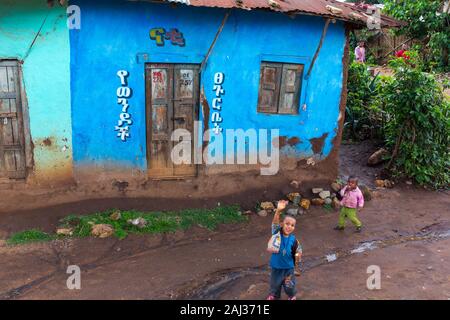 Jinka town, Naciones, Ethiopia, Africa Stock Photo - Alamy