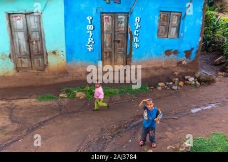 Jinka town, Naciones, Ethiopia, Africa Stock Photo - Alamy