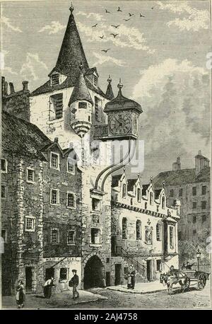 Old Medical School of University of Edinburgh in Edinburgh, the capital ...