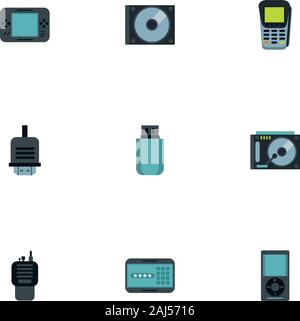bundle of electronics devices icons Stock Vector Image & Art - Alamy