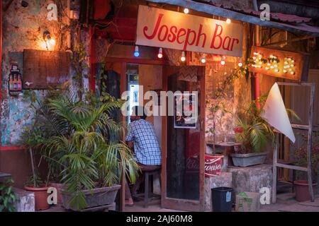 Joseph Bar Fontainhas Panjim Goa India Stock Photo - Alamy