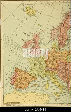 The new map of Europe (1911-1914); the story of the recent European ...