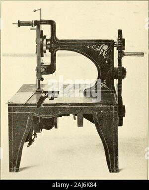 Singer sewing machine patent model, 1854 Stock Photo - Alamy
