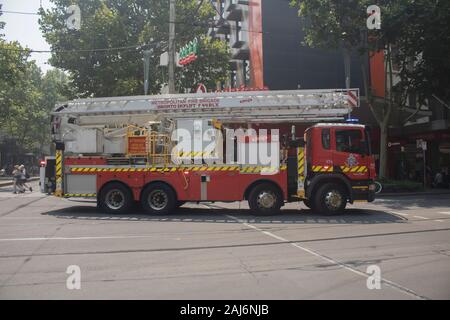 Fire engine Melbourne Victoria Australia Stock Photo - Alamy