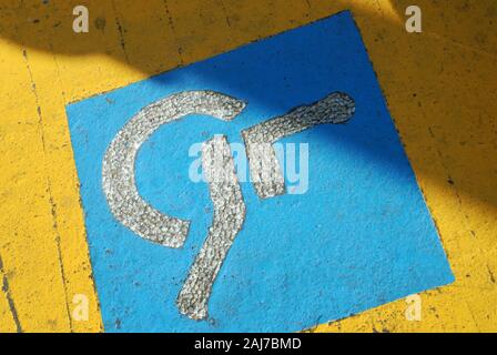 Wheel chair ramp, Manila, Philippines Stock Photo - Alamy