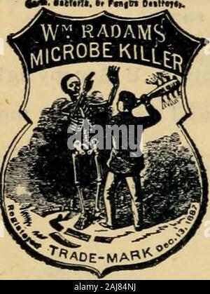Radam's Microbe Killer Stock Photo - Alamy