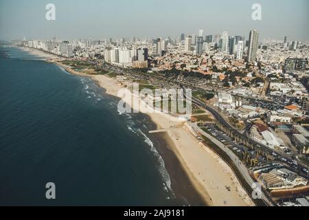 Aerial view of Gush Dan in Israel Stock Photo - Alamy