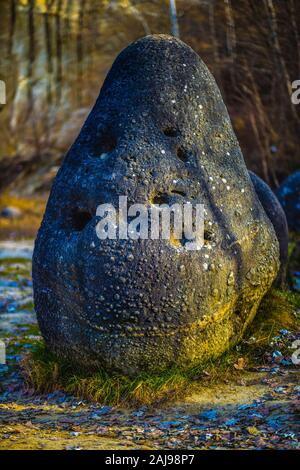 Trovantii – the strangest living stones in Romania Stock Photo - Alamy