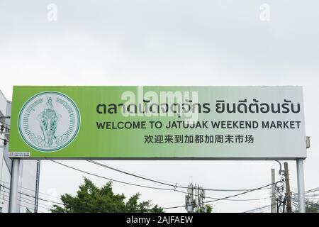 Bangkok,Thailand - November 2,2019 : Chatuchak market map guide at the ...