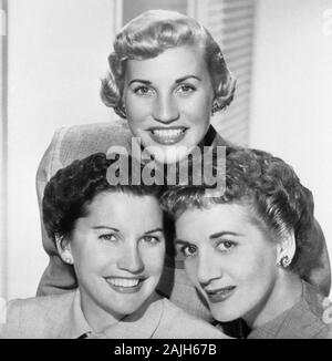 THE ANDREWS SISTERS; LAVERNE SOPHIA ANDREWS; MAXENE ANGLYN ANDREWS ...