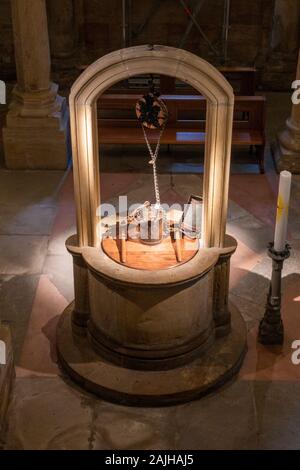 Crypt in Bamberg Cathedral, Bamberg, Upper Franconia, Bavaria, Germany ...