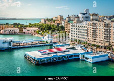 The port of San Juan Puerto Rico Stock Photo - Alamy