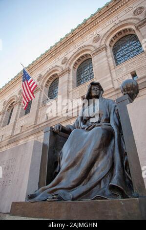 Art - Bela Pratt, Boston Public Library Stock Photo - Alamy