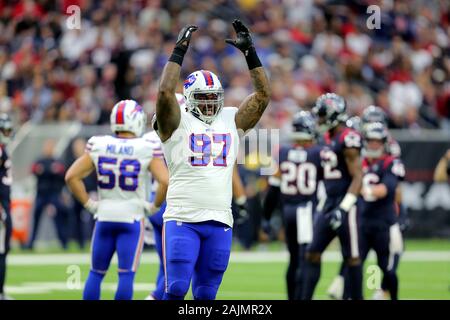 Buffalo Bills defensive tackle Jordan Phillips (97) looks on against ...