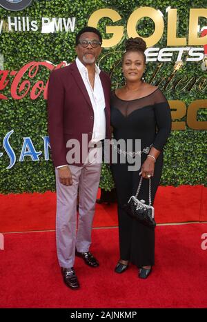 Judge Mathis and Linda Mathis at the 7th Annual Gold Meets Golden held ...