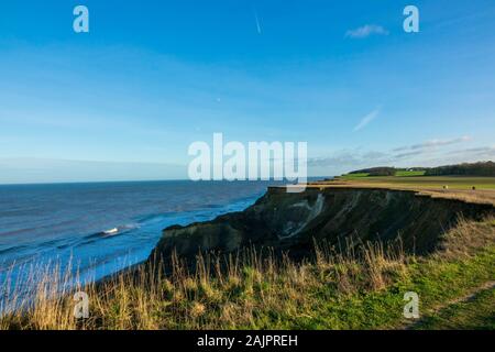 Sidestrand Trimingham cliffs Stock Photo - Alamy