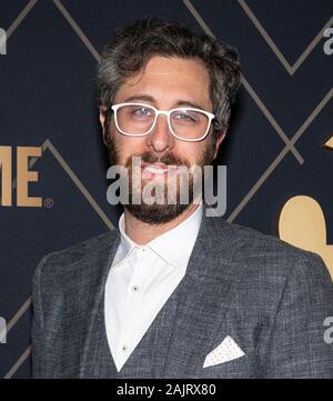 LOS ANGELES - JAN 5: Dave Holstein, Judy Greer at the Showtime Golden ...
