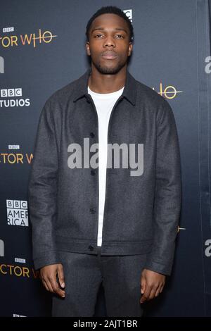British actor Tosin Cole attends the Louis Vuitton show during Paris ...