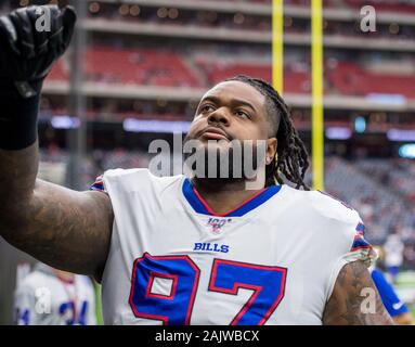 Buffalo Bills defensive tackle Jordan Phillips (97) arrives at stadium ...