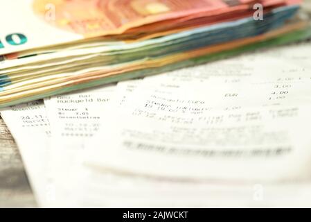 Vat Tax Receipt Stock Photo - Alamy