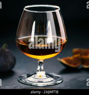 Figs in cognac Stock Photo - Alamy
