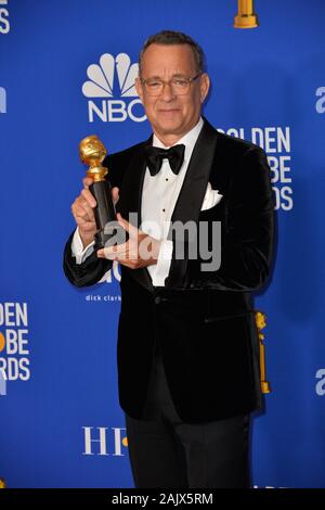 Tom Hanks at the Hollywood Foreign Press Association press conference ...