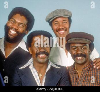 THE WHISPERS Promotional photo of American vocal group about 1970 Stock ...
