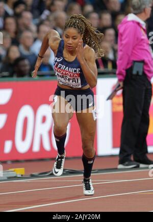 Estelle Raffai (French) during the 5nd Heats of the 200 m Women of the ...