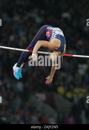 Axel Chapelle (French) during the Final Pole Vault Men of the IAAF ...