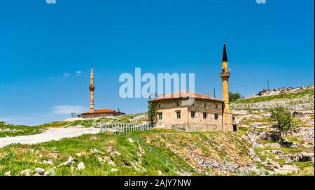 Mosques on the castle hill in Nevsehir, Turkey Stock Photo - Alamy