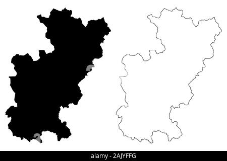 District of Gjilan (Republic of Kosovo and Metohija, Districts of ...