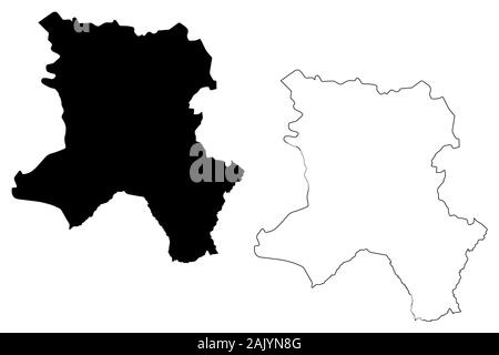 District of Ferizaj (Republic of Kosovo and Metohija, Districts of ...