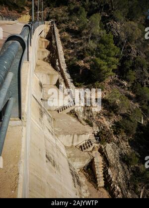 Spring landscape view of the Algar river, Altea on the Costa Dorada, in ...