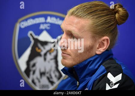 Carl Piergianni signs for Oldham Athletic on loan from Salford City at ...