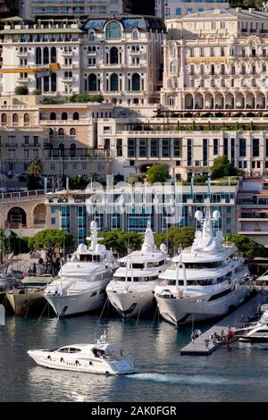 Boats in the scenic Monaco Harbour. 05.06.2026. Formula 1 World ...