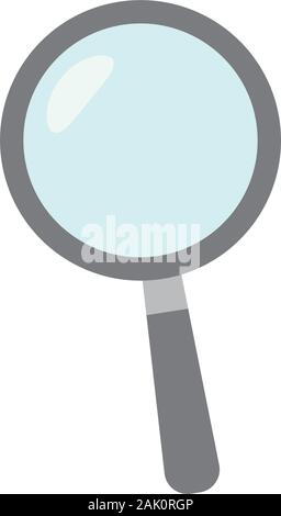 magnifying glass icon image Stock Vector Image & Art - Alamy