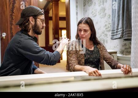 THE GRUDGE, director Nicolas Pesce, on-set, 2020. ph: Allen Fraser ...
