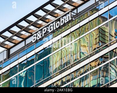 20 Canada Square Canary Wharf London UK Headquarters of McGraw Hill ...