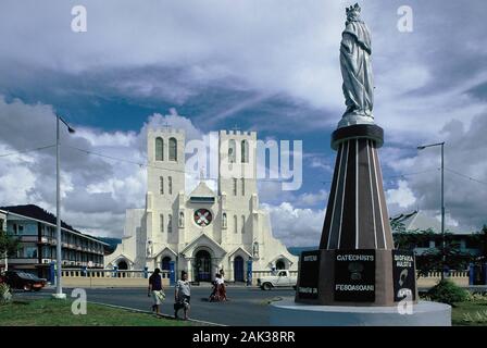 The Catholic Church in Samoa APIA Western Samoa polynesia upolu Stock ...