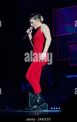 Milan Italy 20/11/2013 : Emma Marrone , Italian singer , during the ...