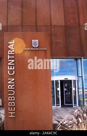 Hebburn Central Library Stock Photo - Alamy