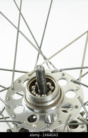 Bicycle wheel bearings Stock Photo - Alamy