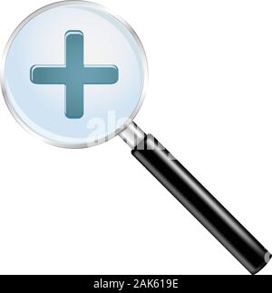 Zoom icon vector sign symbol for design Stock Vector Image & Art - Alamy