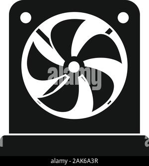 equipment cooling fan pc game pixel art vector illustration Stock ...