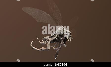the evil bug 3d render Stock Photo - Alamy