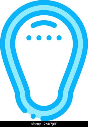 Groin Protection Icon Vector Outline Illustration Stock Vector Image ...