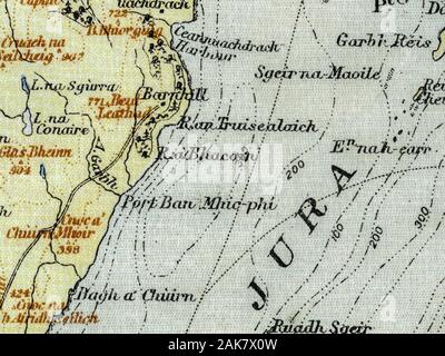 Barnhill where George Orwell completed the book 1984 Stock Photo - Alamy