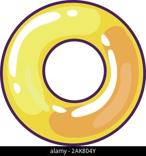 Sweet gummies confetti isolated icon Stock Vector Image & Art - Alamy