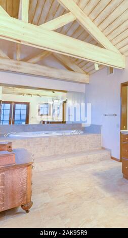 Model room, living room, kitchen, bathroom Stock Photo - Alamy